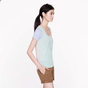 J Crew Linen Tee